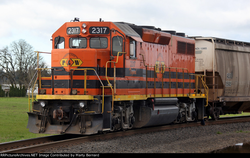 PNWR 2317 Waiting for Southbound